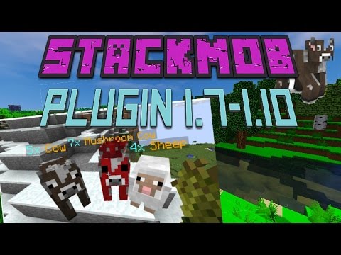 Minecraft Plugin Tutorial Stack Mob Youtube