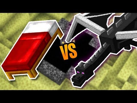 Defeating The Ender Dragon With Beds In Minecraft Survival 12 Youtube