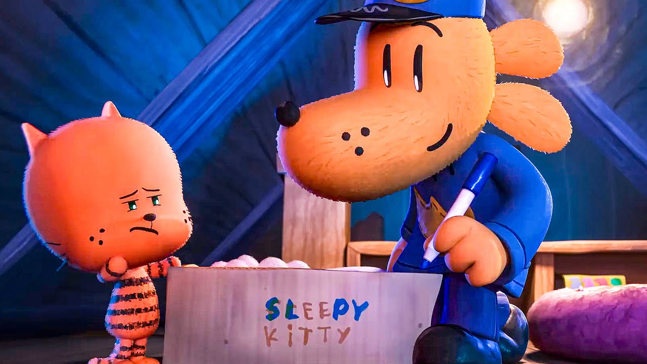 Dog Man Lil Petey Wants A Bedtime Story Official Teaser Trailer