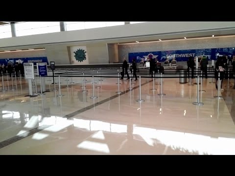 Hd Dal Inside New Dallas Love Field Terminal Lobby Check In Interior