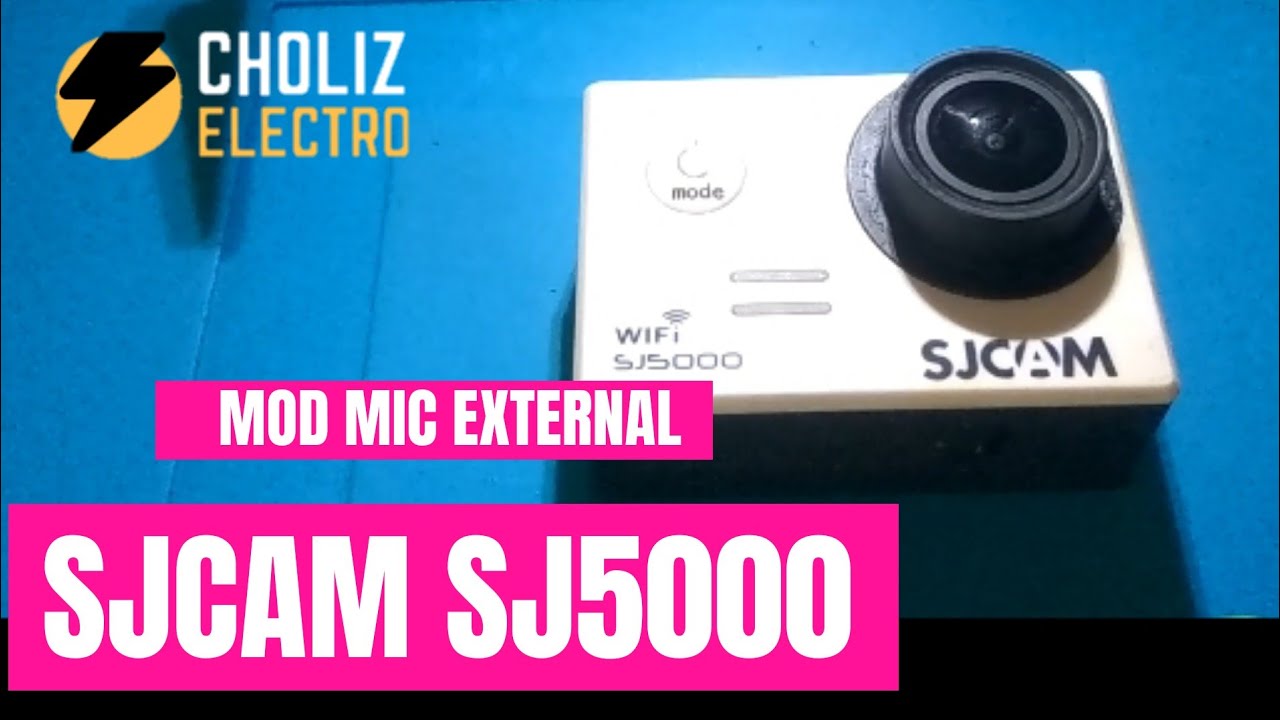 Modifikasi Mic External Sjcam Sj5000 Youtube