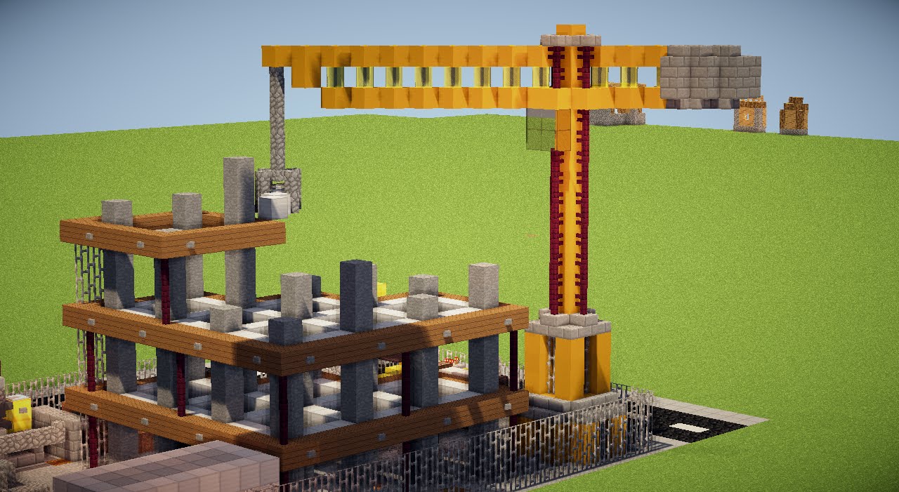 Tuto Véhicule Grue Minecraft Youtube