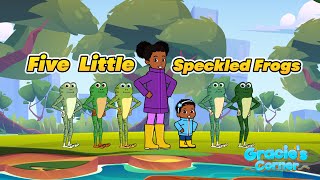 Five Little Speckled Frogs | Counting with Gracie’s Corner | Nursery ...