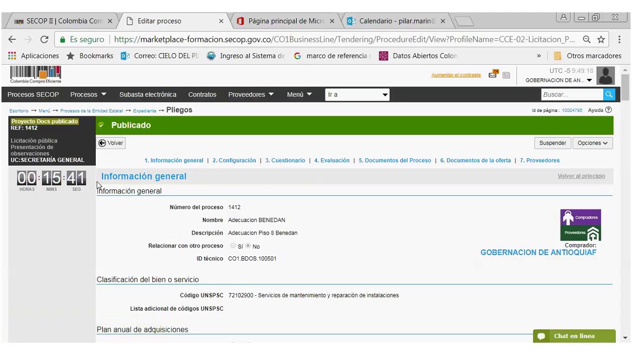 Tutorial Secop Ii Antioquiahonesta Documentos Y Publicación Youtube