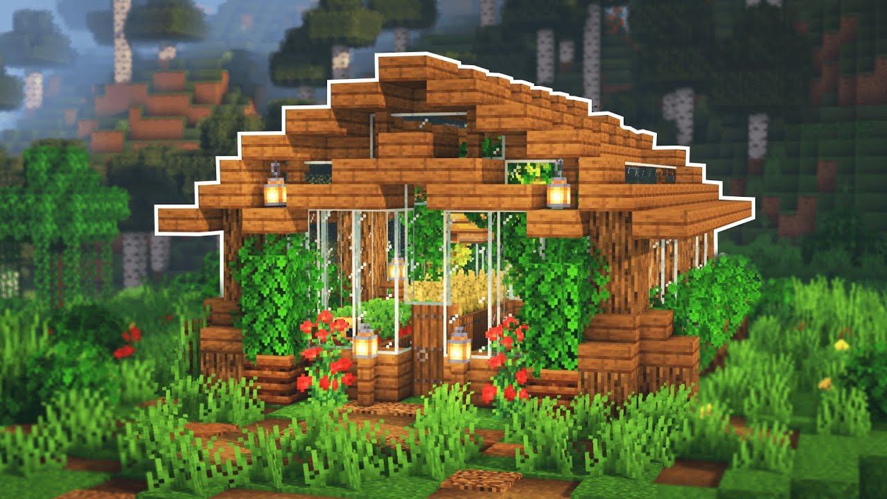 Minecraft Small Greenhouse Staircase Small Greenhouse Tbm
