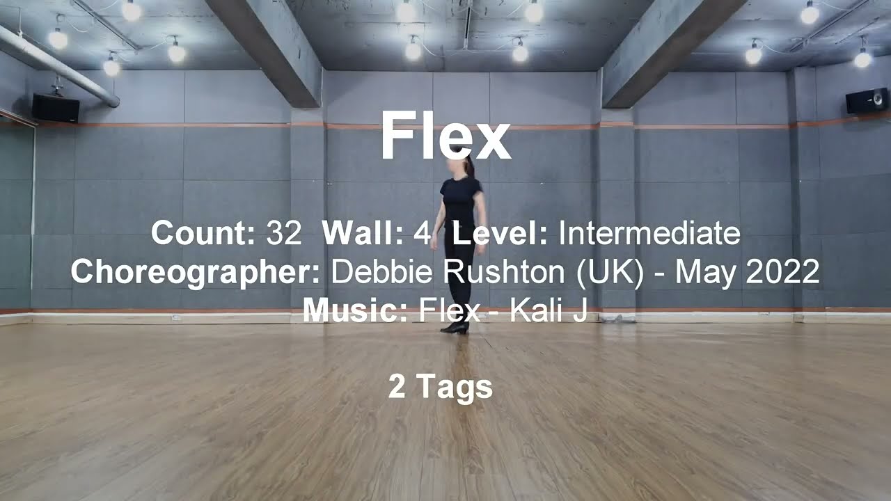 Flex Line Dance Intermediate Count Youtube