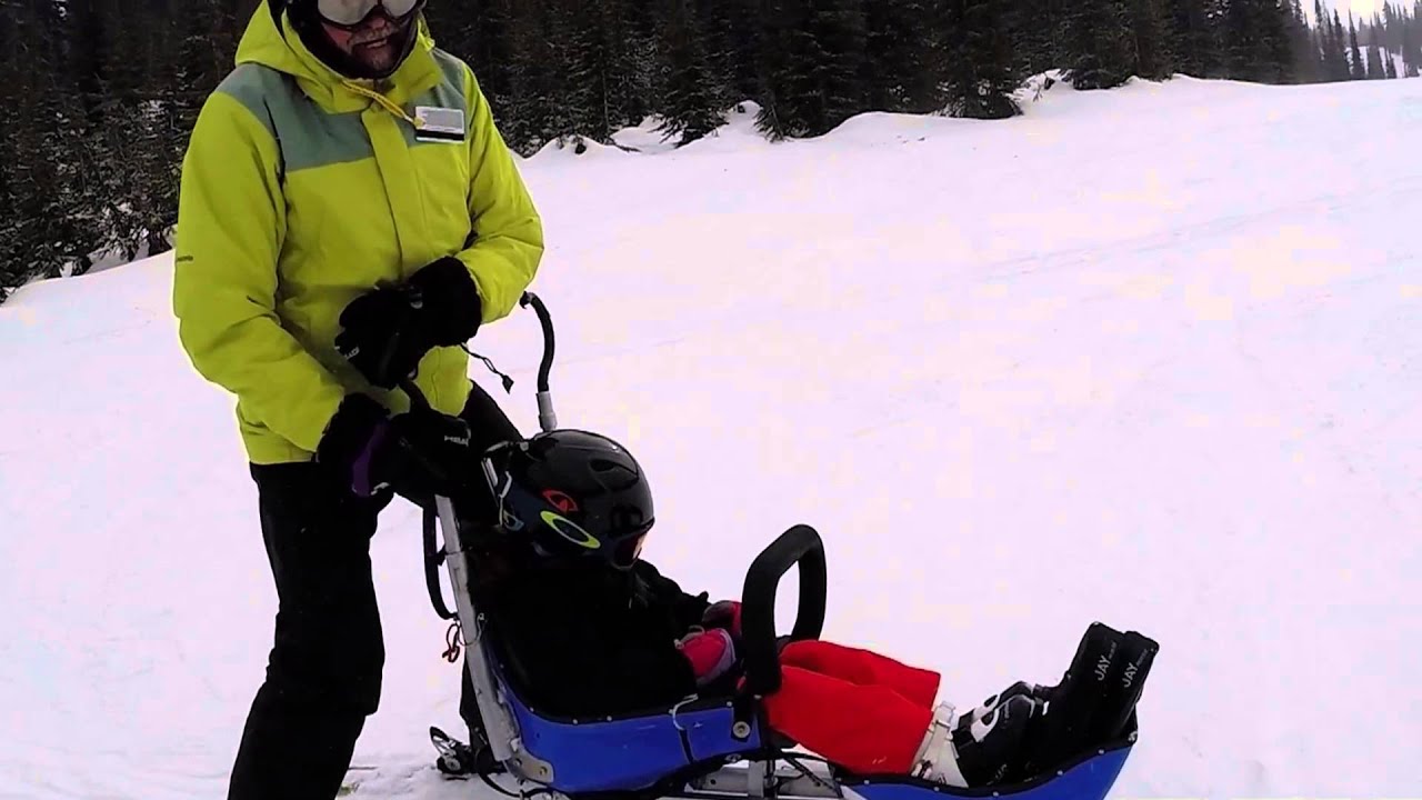 Sit Ski 2015 1 Youtube