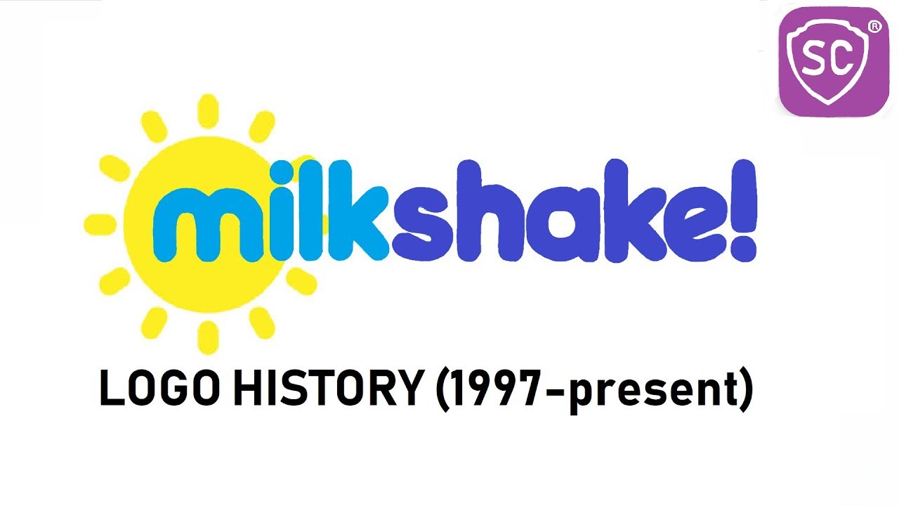 1361 Milkshake Uk Logo History 1997 Present 12 000 Subs