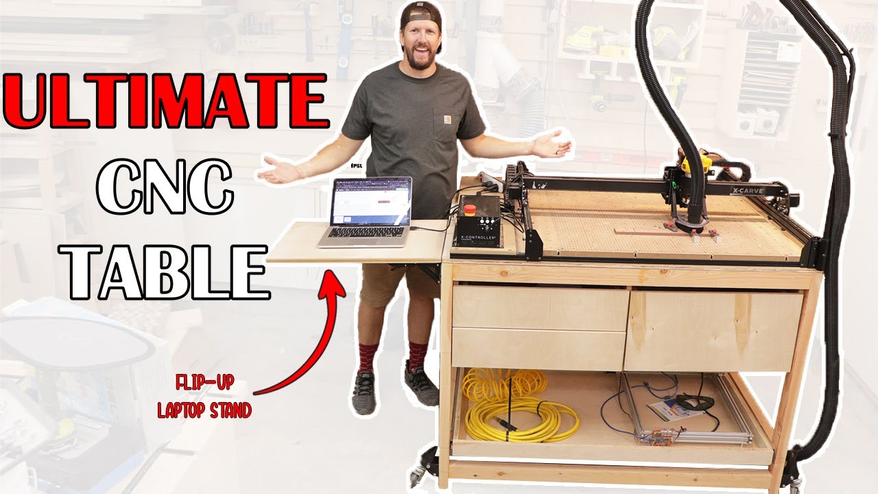 How To Build The Ultimate Cnc Router Table Step By Step Youtube