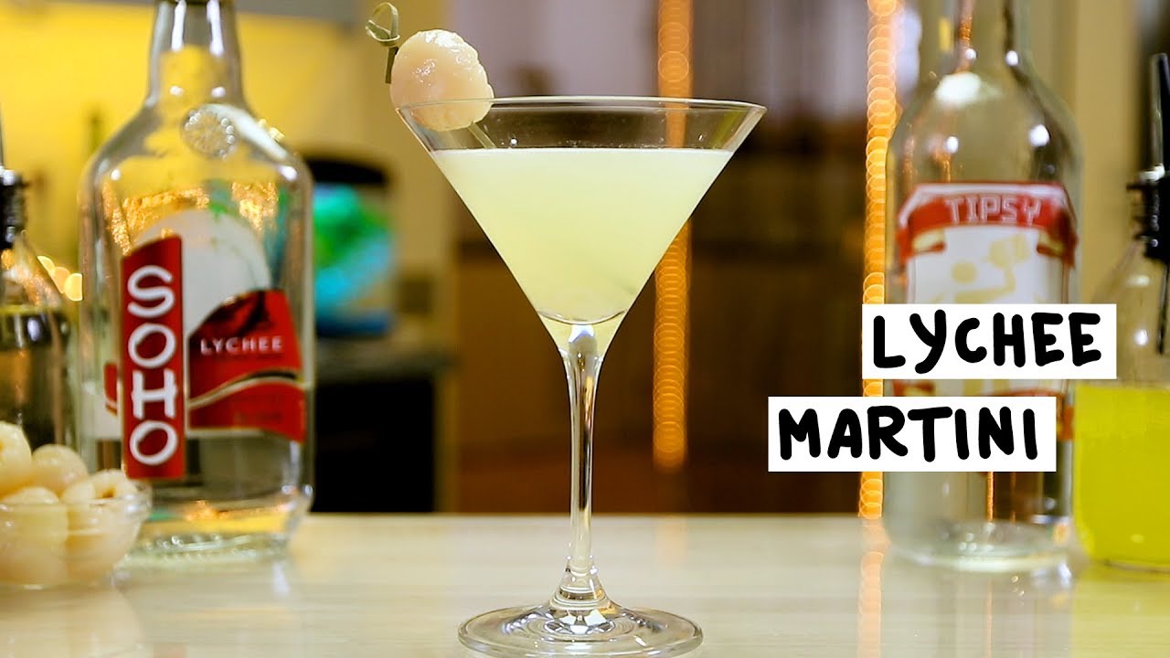 Lychee Martini Tipsy Bartender