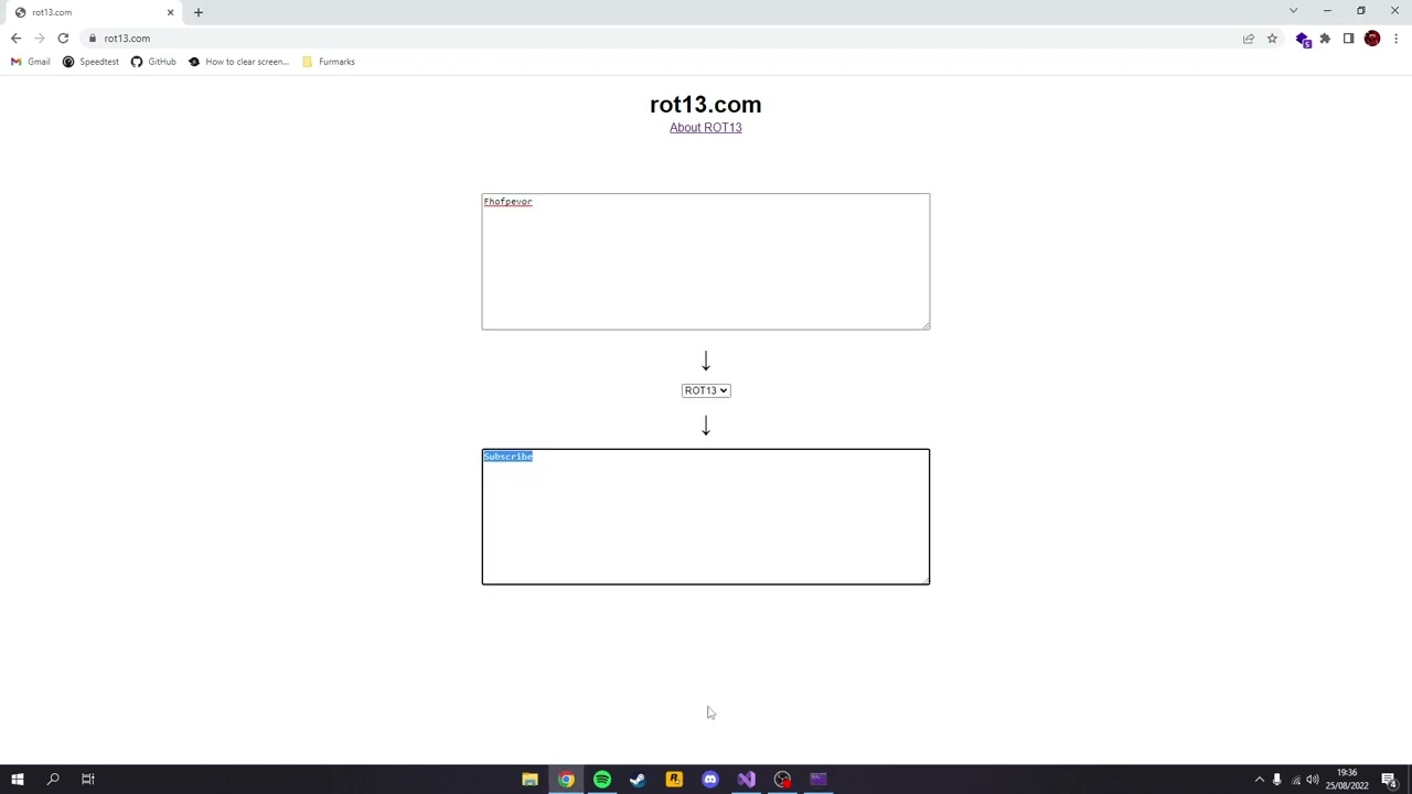 Simple C Rot13 Encoder Youtube