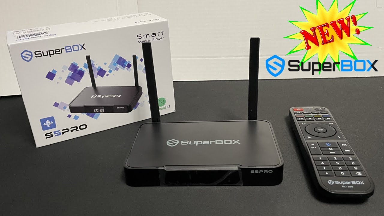 New Fully Loaded Superbox S5pro 2024 Model Youtube