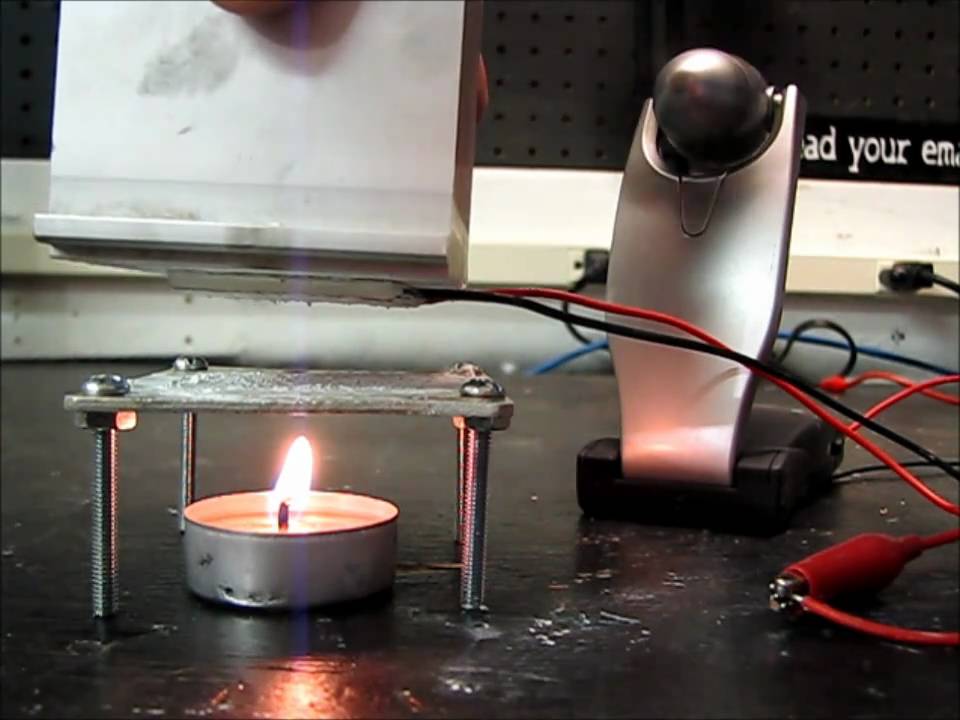 Diy Peltier Candle Powered Electric Generator Youtube