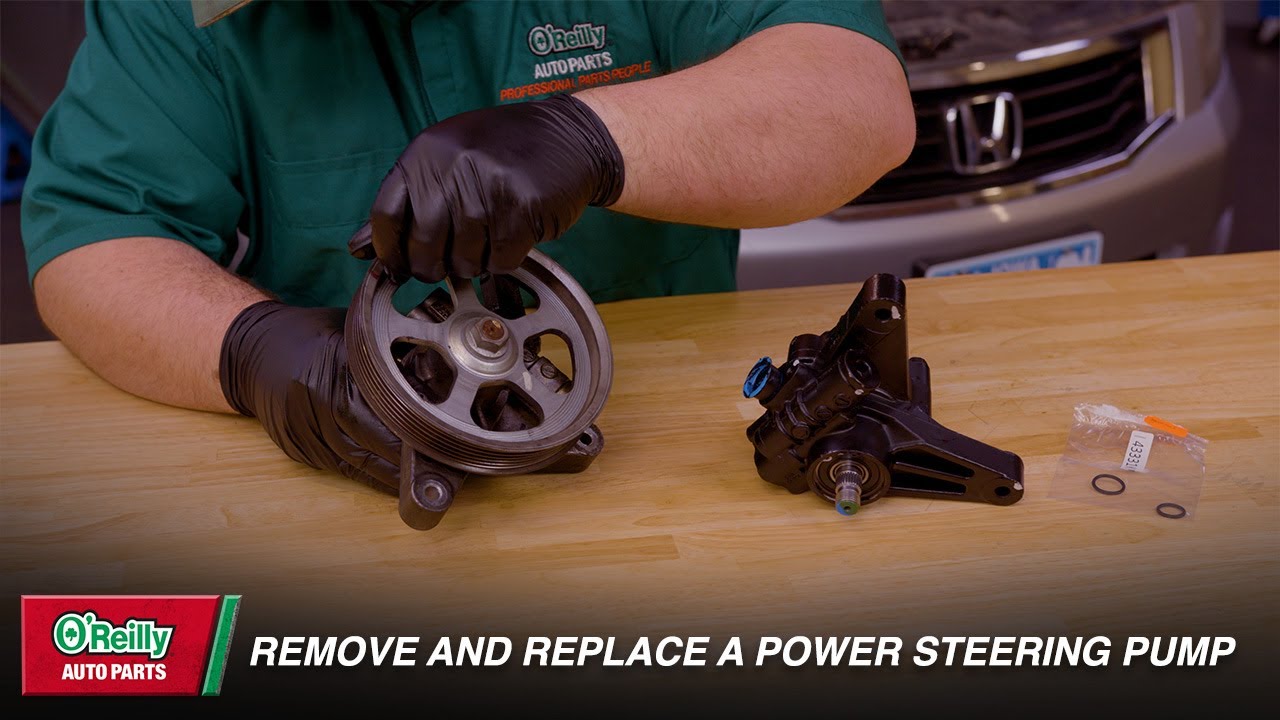 Diy How To Remove And Replace A Power Steering Pump Youtube