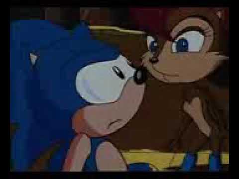 Sonic And Sally Kiss
