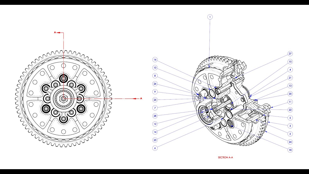 Section Views In Solidworks Youtube