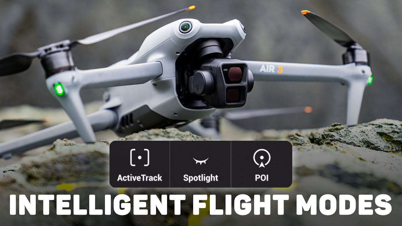 Dji Air 3 Intelligent Flight Modes Full Tutorial Focustrack Waypoints