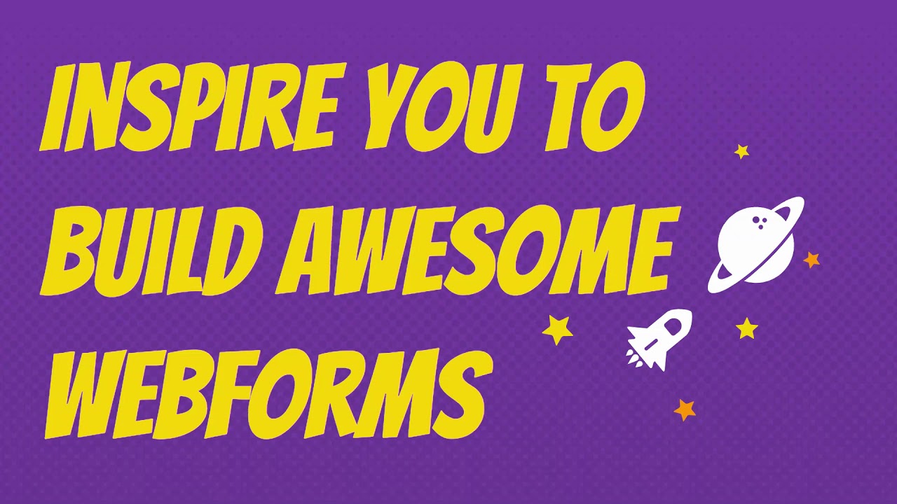 Webforms For Everyone Youtube