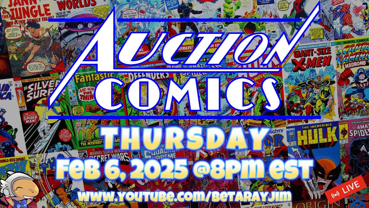 Auction Comics Thursday Youtube