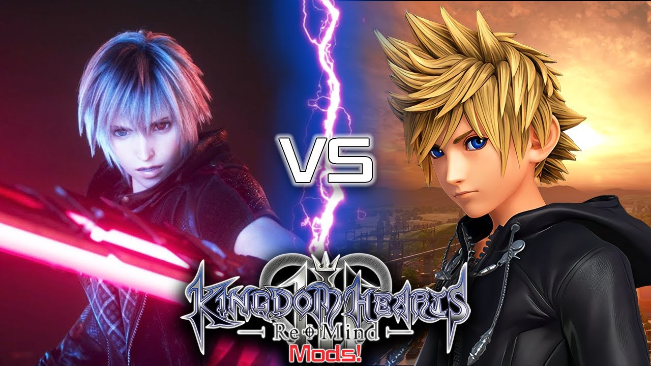 Roxas Vs Yozora Kh3 Mods Youtube