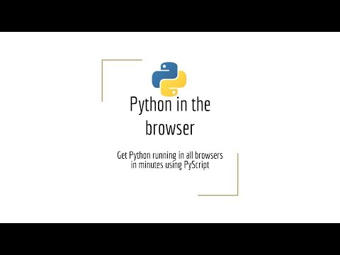 Run Python Code In All Major Browsers Youtube