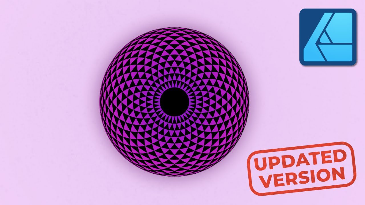 How To Draw A Torus Mandala In Affinity Designer Updated Version