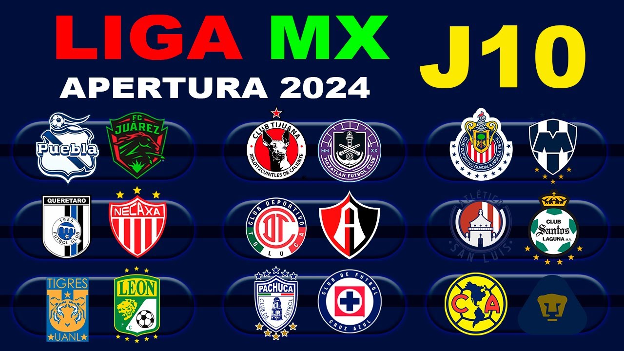 Fechas Horarios Y Canales Para La Jornada 10 De La Liga Mx Apertura