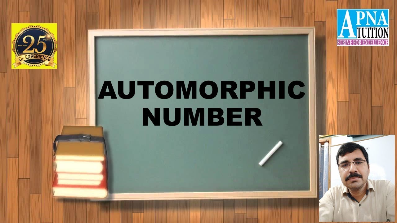 Automorphic Number Youtube