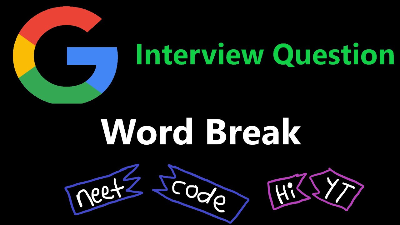 Word Break Dynamic Programming Leetcode 139 Python Youtube