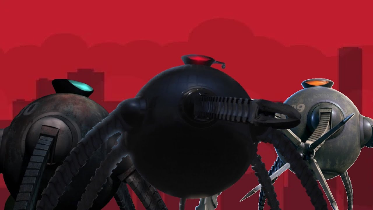 The Incredibles Omnidroids With Voices Youtube
