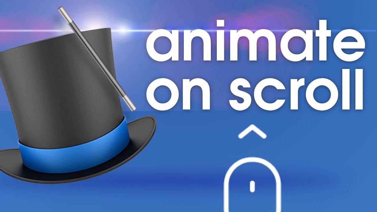 How To Animate On Scroll Using Scrollmagic Youtube