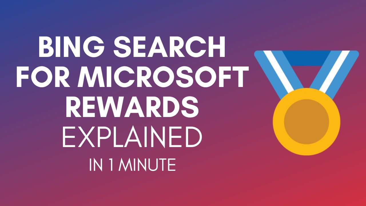 How To Do Bing Searches For Microsoft Rewards In 2024 Youtube