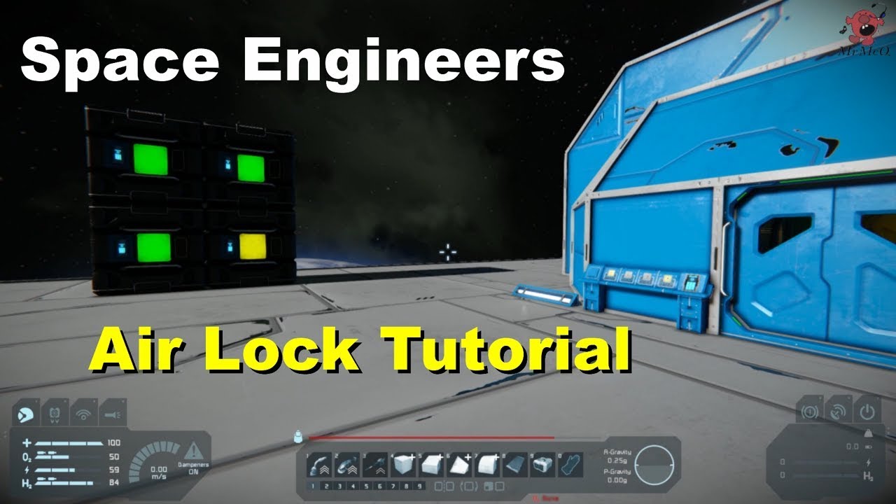 Space Engineers Air Lock Tutorial Youtube