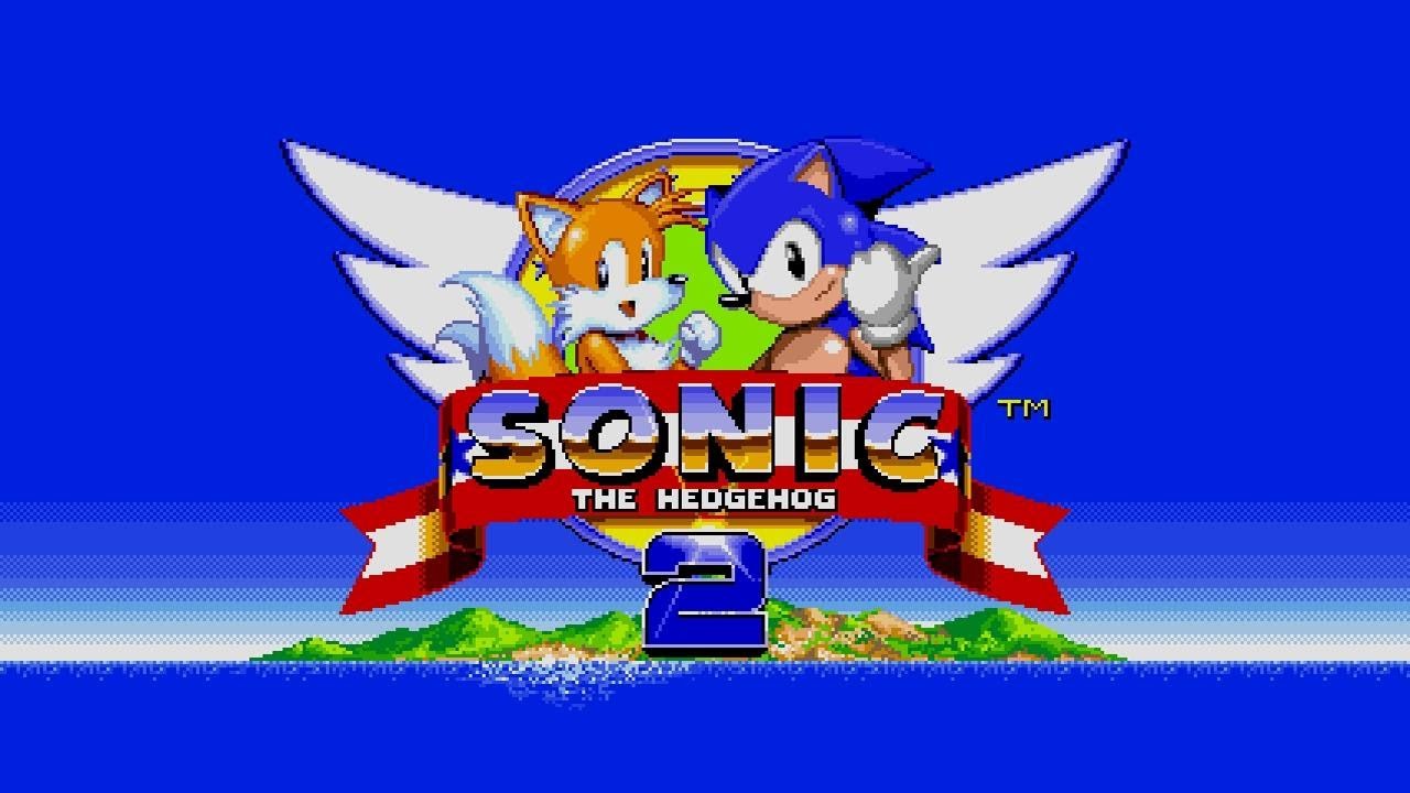 Title Screen Sonic The Hedgehog 2 Youtube