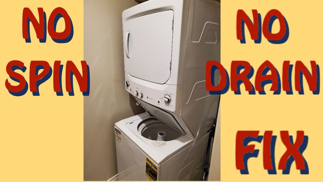 Ge Washer Dryer Combo Troubleshooting Dryer Enthusiast
