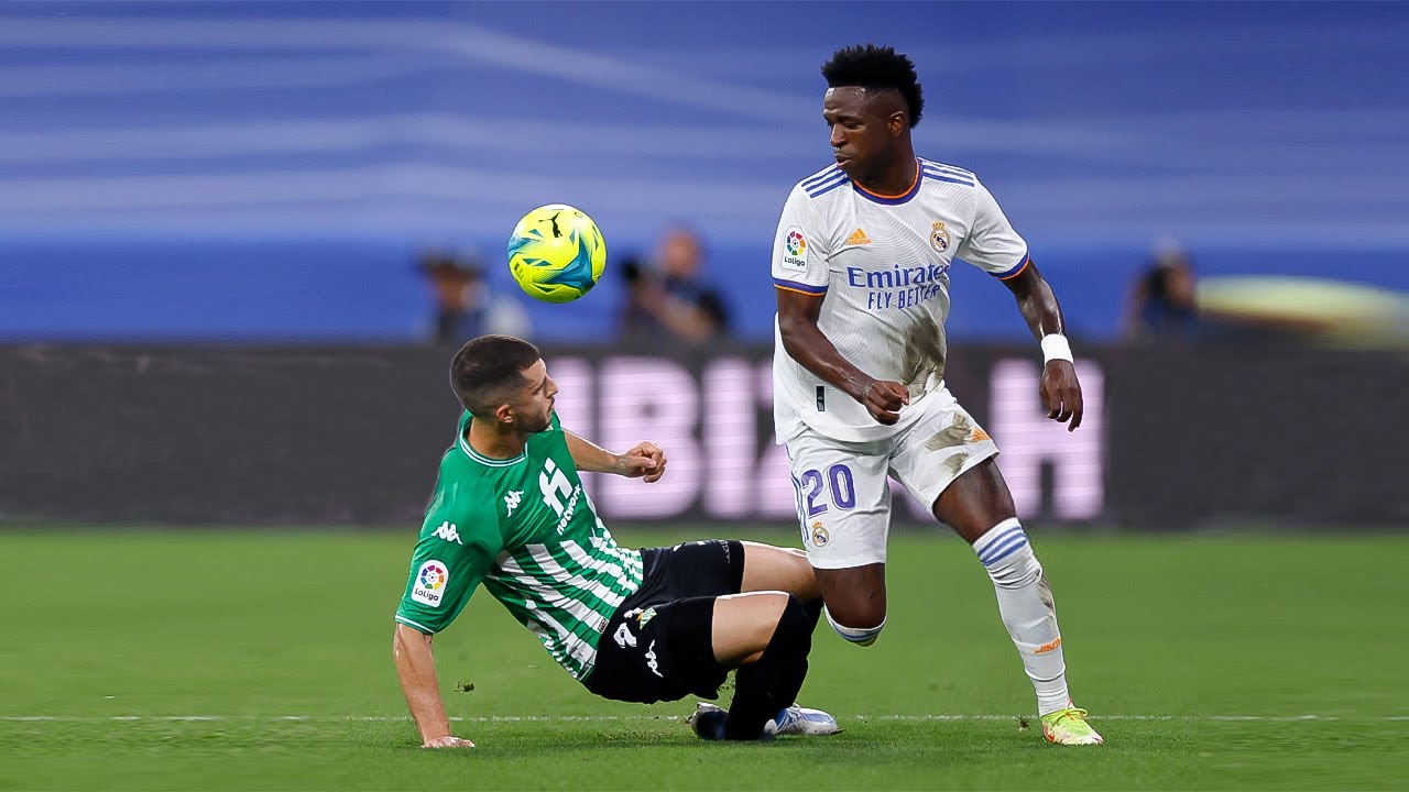 Vinicius Jr Dominating Everyone 2022 Dribbling Skills Goals Youtube