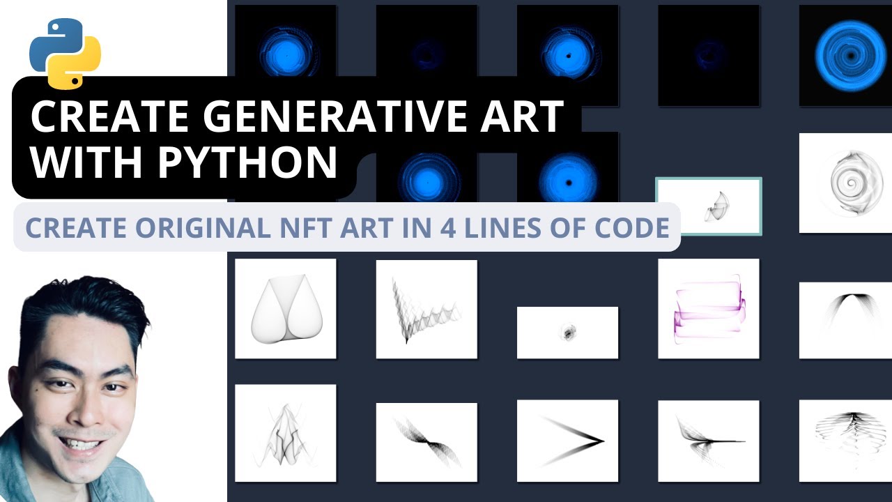 How To Create Generative Art Tutorial For Nft Bros With Python Youtube