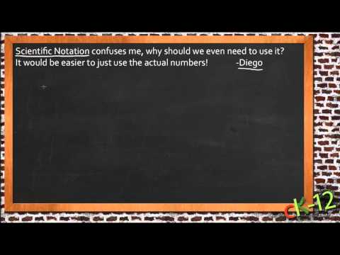 Scientific Notation A Sample Application Video Arithmetic Ck