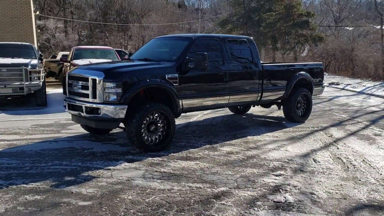 2008 Ford F350 4x4 Lariat 6 4 Powerstroke Diesel Lifted On 24s And 35s