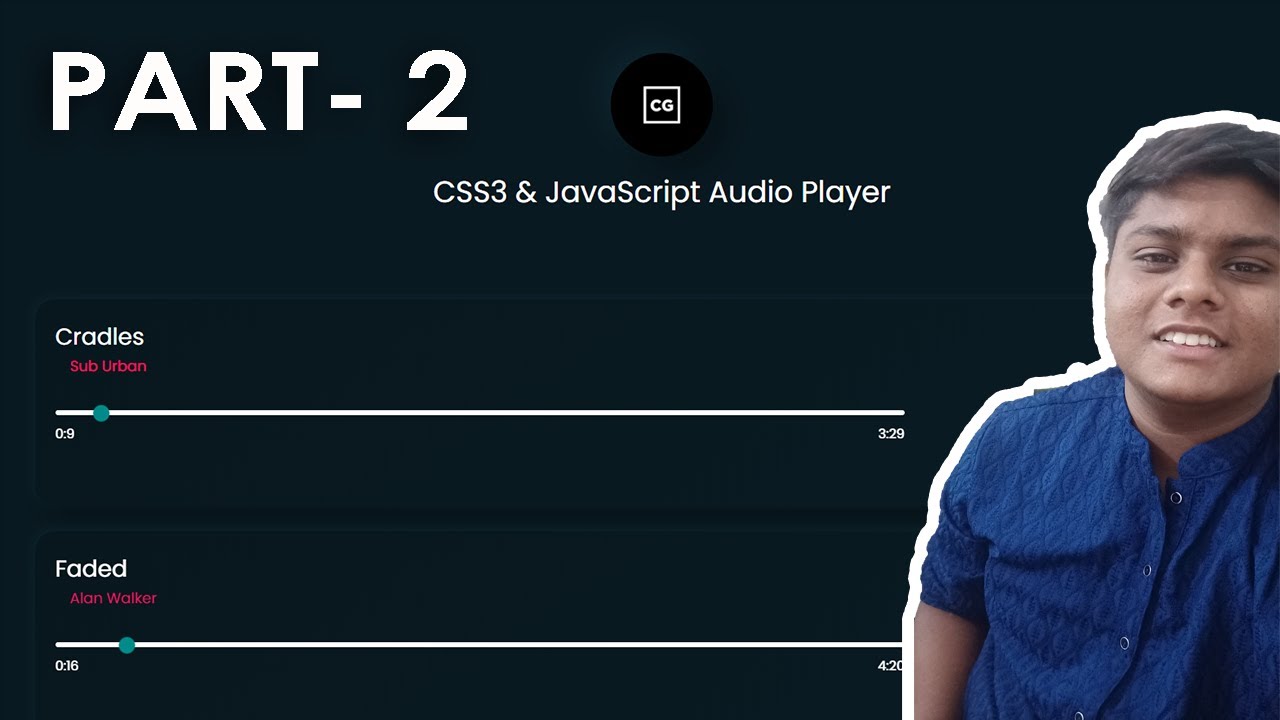 Creating An Audio Player With Animations Using Js And Css Part 2