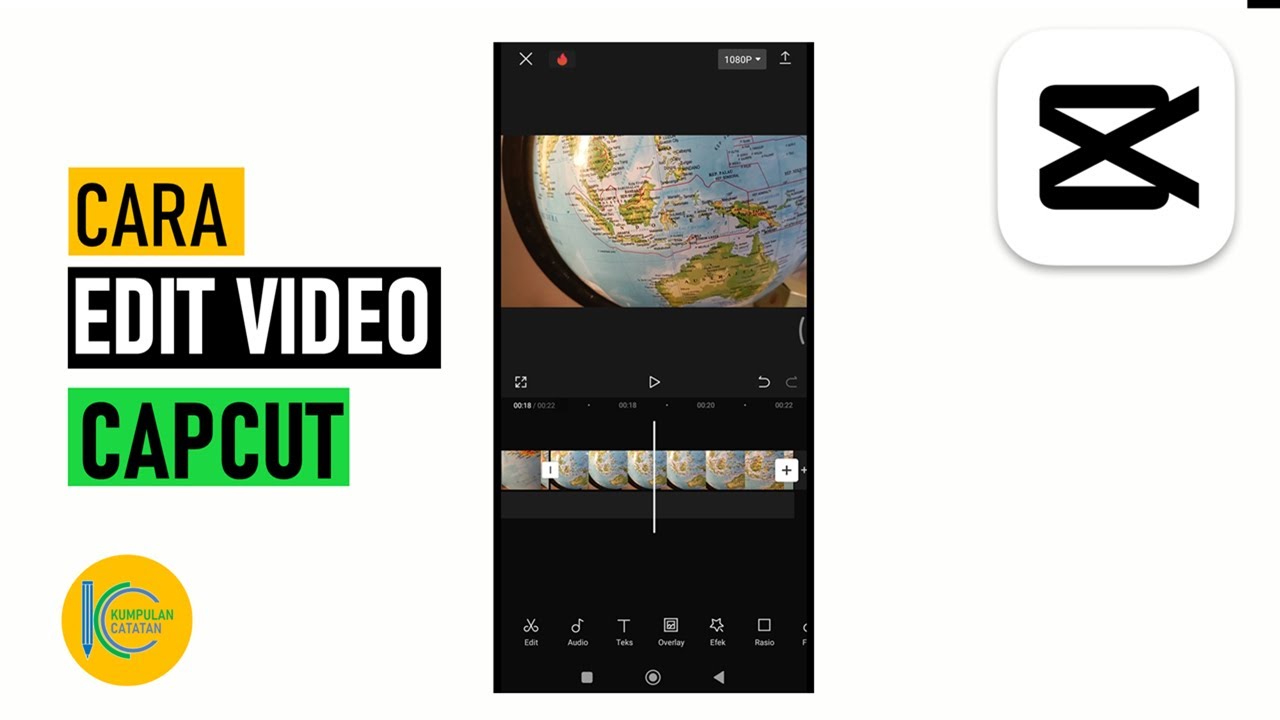 Cara Edit Video Di Capcut Untuk Pemula Tutorial Capcut 1 Youtube