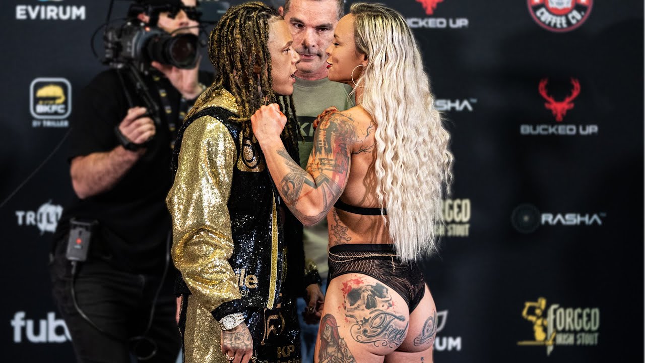 Best Female Bkfc Fighter In History Christine Ferea Vs Jade Masson