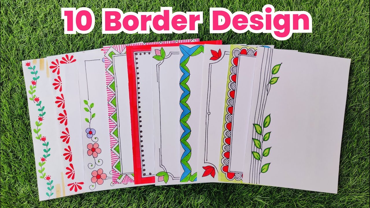 10 Border Designs Border Designs Ideas 10 Quick And Easy Border Design