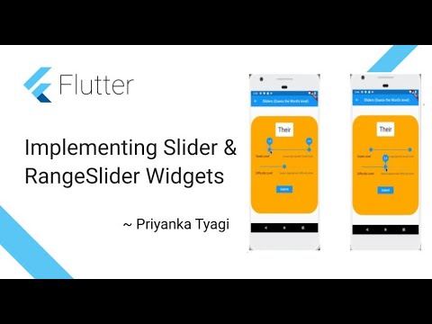 Implementing Slider Rangeslider Flutter Widgets Youtube