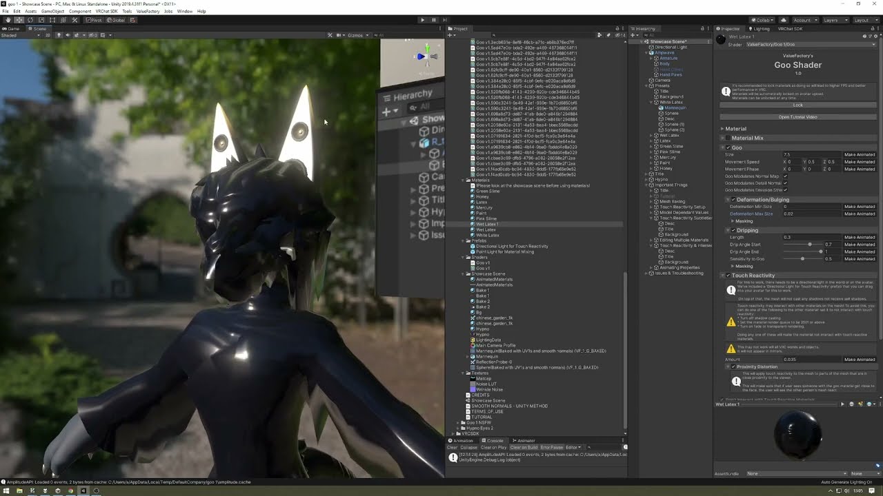 Vrchat Goo Shader Important Stuff Youtube