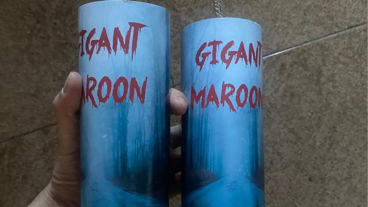 Test Gigant Maroon 200 G Böller Youtube