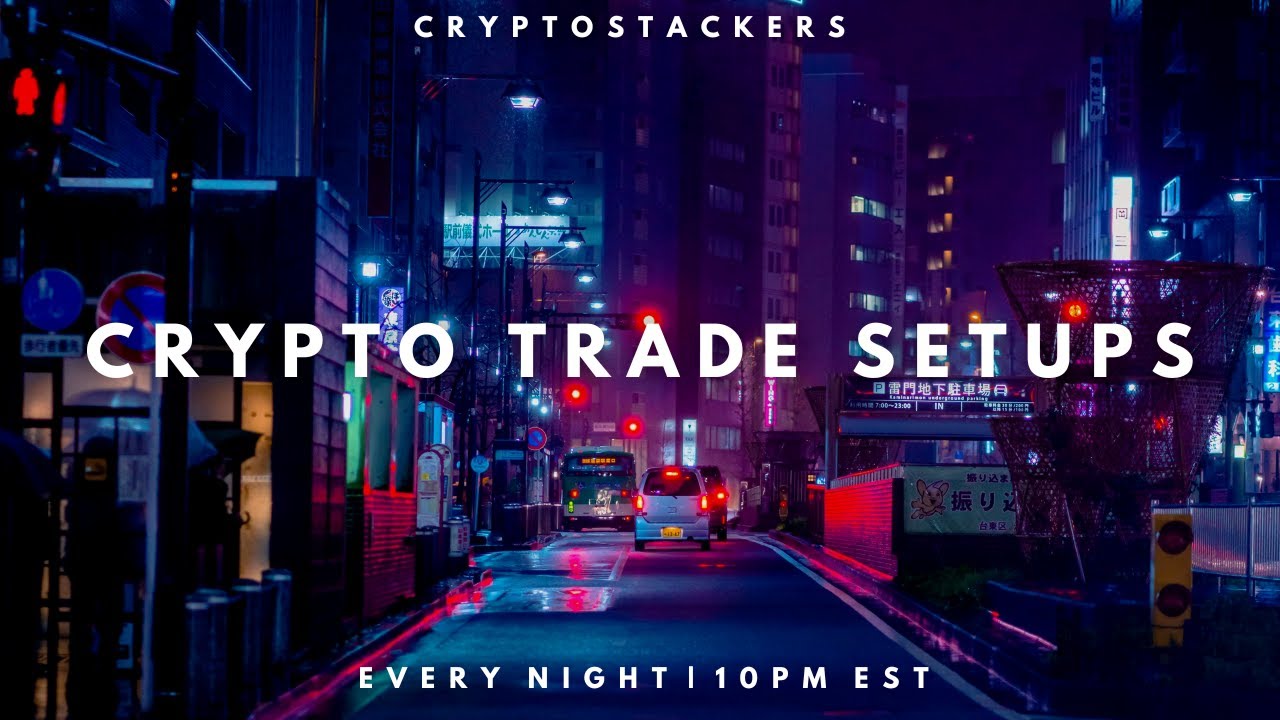 Crypto Trade Setups Monday 10pm Est Youtube