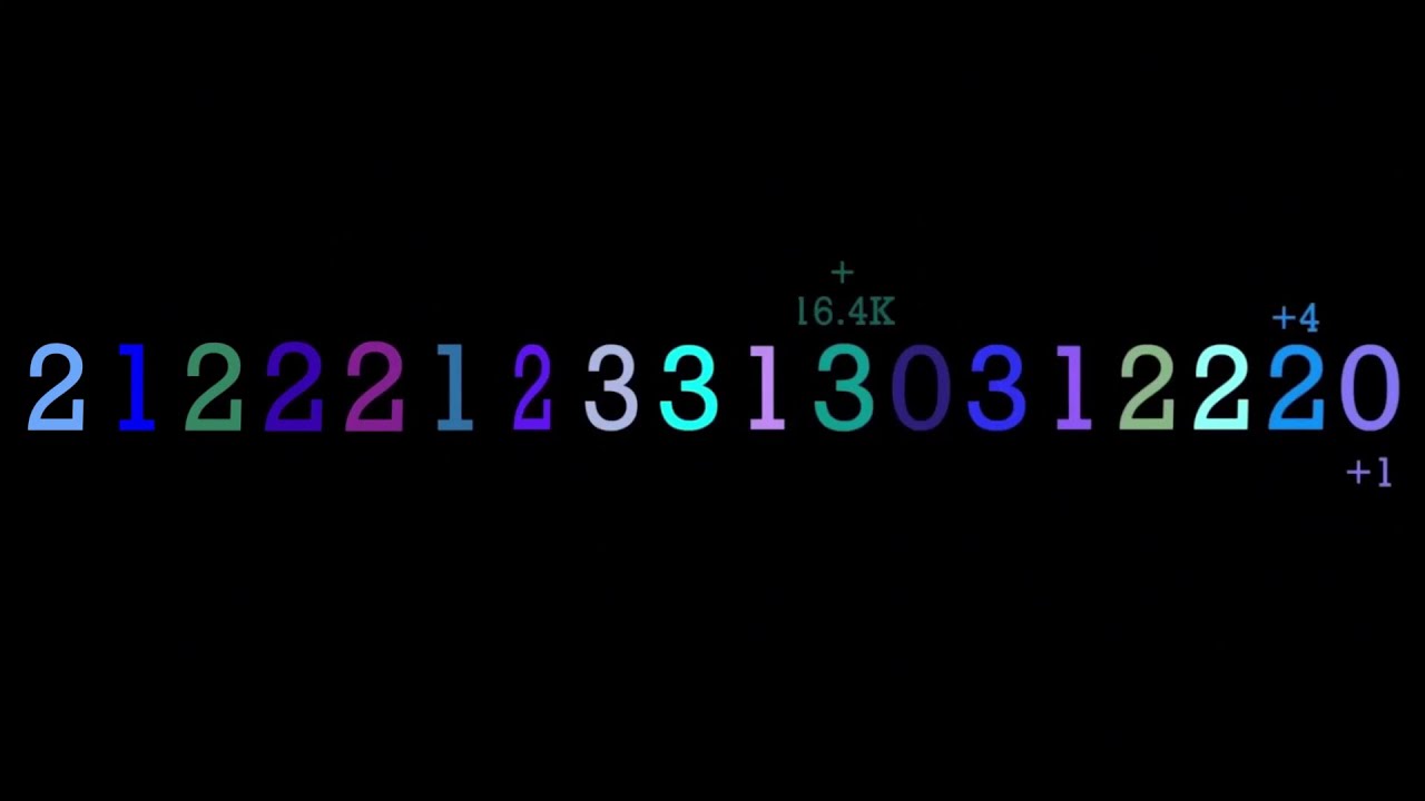 0 To 1 126 Quadrillion In Quaternary With Sound Effects Youtube