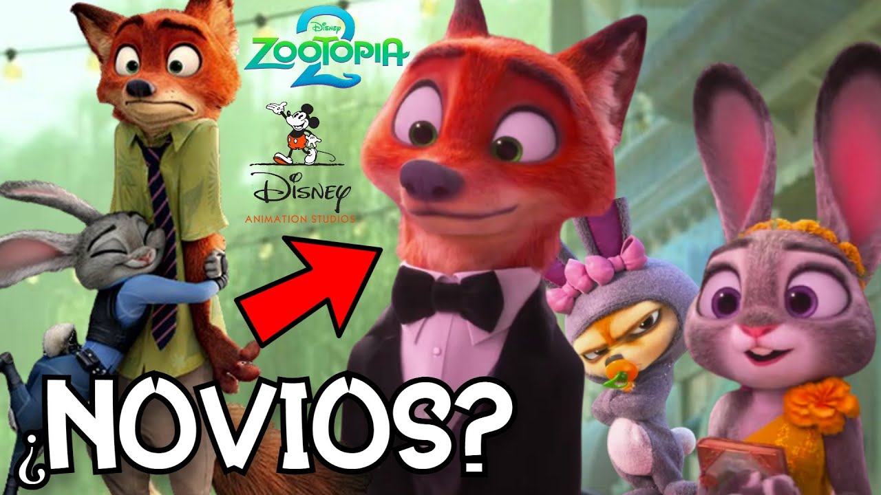 Nick Wilde Y Judy Hopps Son Pareja Y Tienen Un Hijo En Zootopia 2