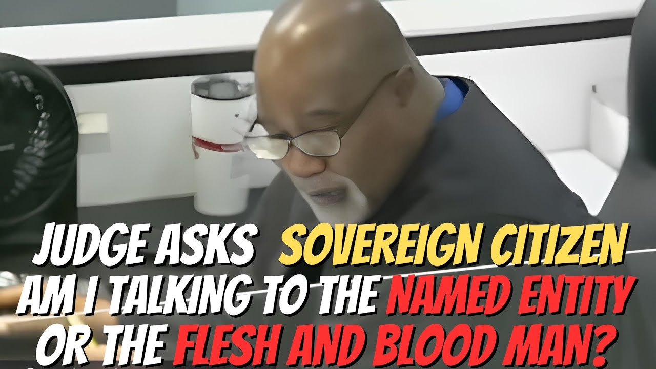 Aggressive Sovereign Citizen Takes On Experienced Judge Youtube